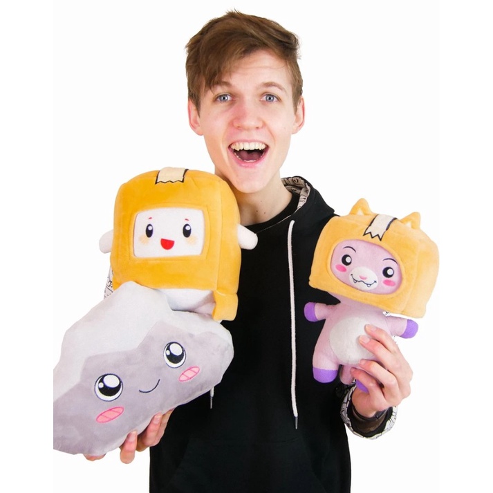 Lankybox plush toy, detachable cartoon robot plush children’s gift ...