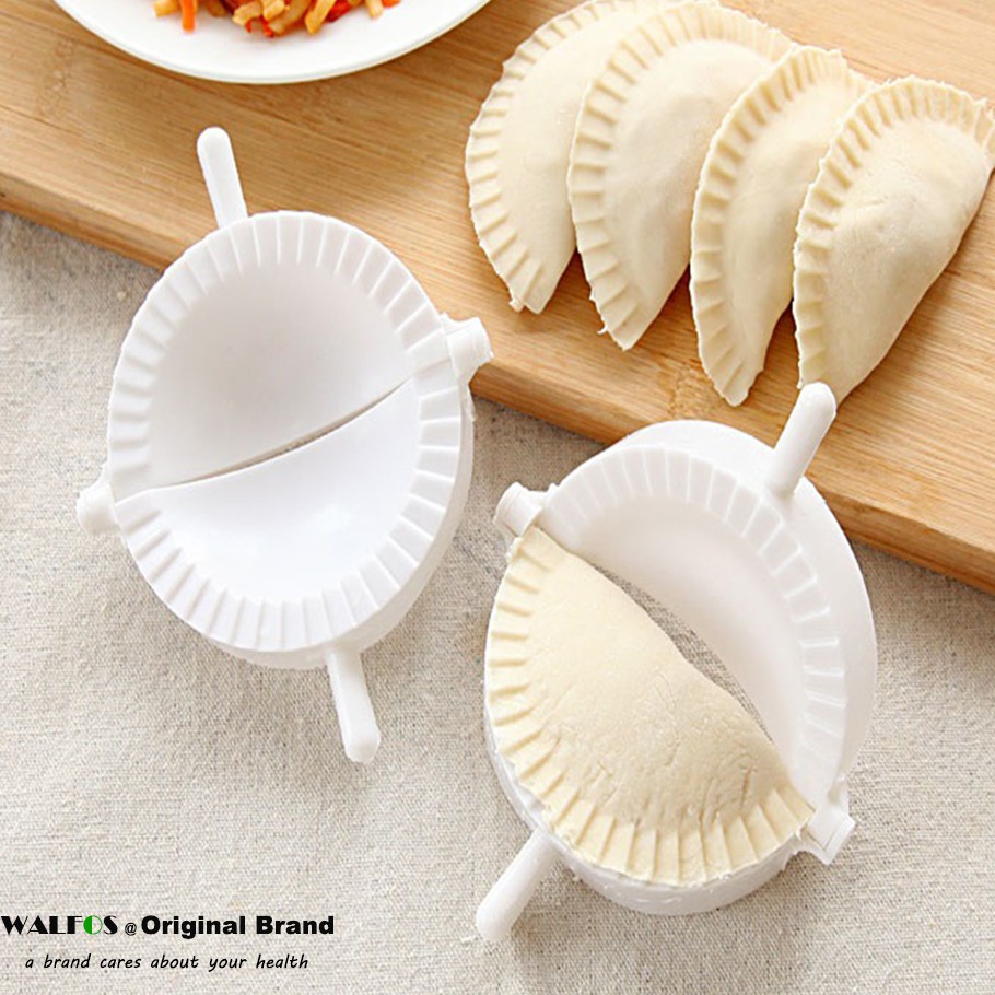 Walfos Food Grade Plastic Dumpling Mold Cutter Dough Press Maker ...