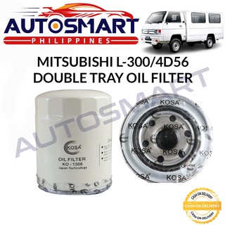 Mitsubishi L300/4D56 Double Tray Oil Filter | Shopee Philippines