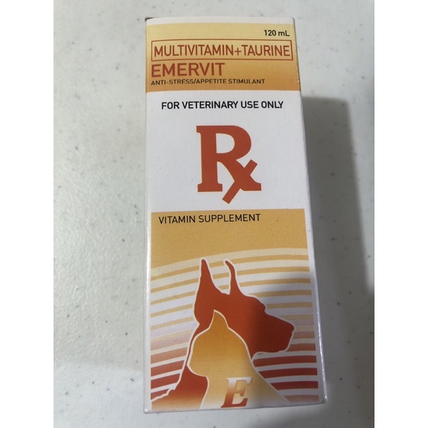 Emervit 120ml Multivitamin + Taurine | Shopee Philippines