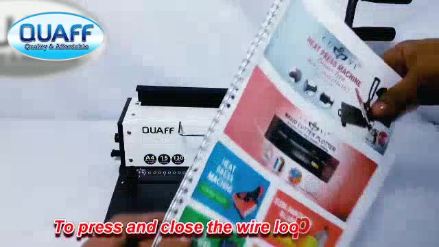 QUAFF Wire Binding Machine A4 Size | Shopee Philippines