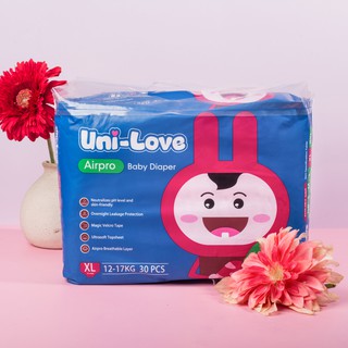 UniLove Airpro Baby Diaper 30's (X-Large) Pack of 1 | Shopee Philippines
