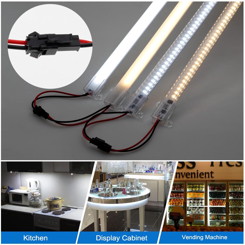 LED Bar Light AC220V LED Tube 50cm 72LEDs 2835 LED Rigid Strip 5PCS/lot ...