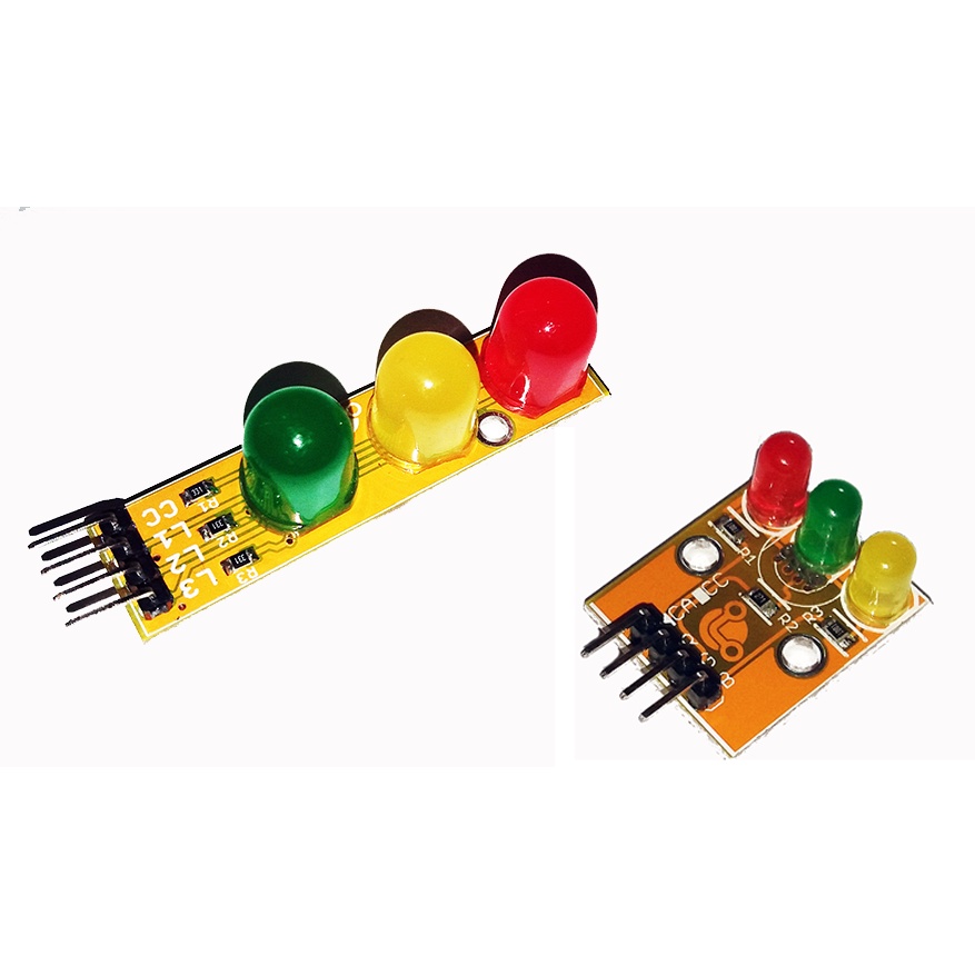 Traffic Light 3 Led Module For Arduino Or Microcontrollers Led Module Shopee Philippines