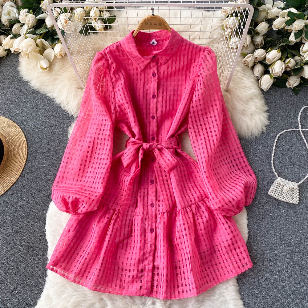 Korean plaid dresses | Shopee Philippines