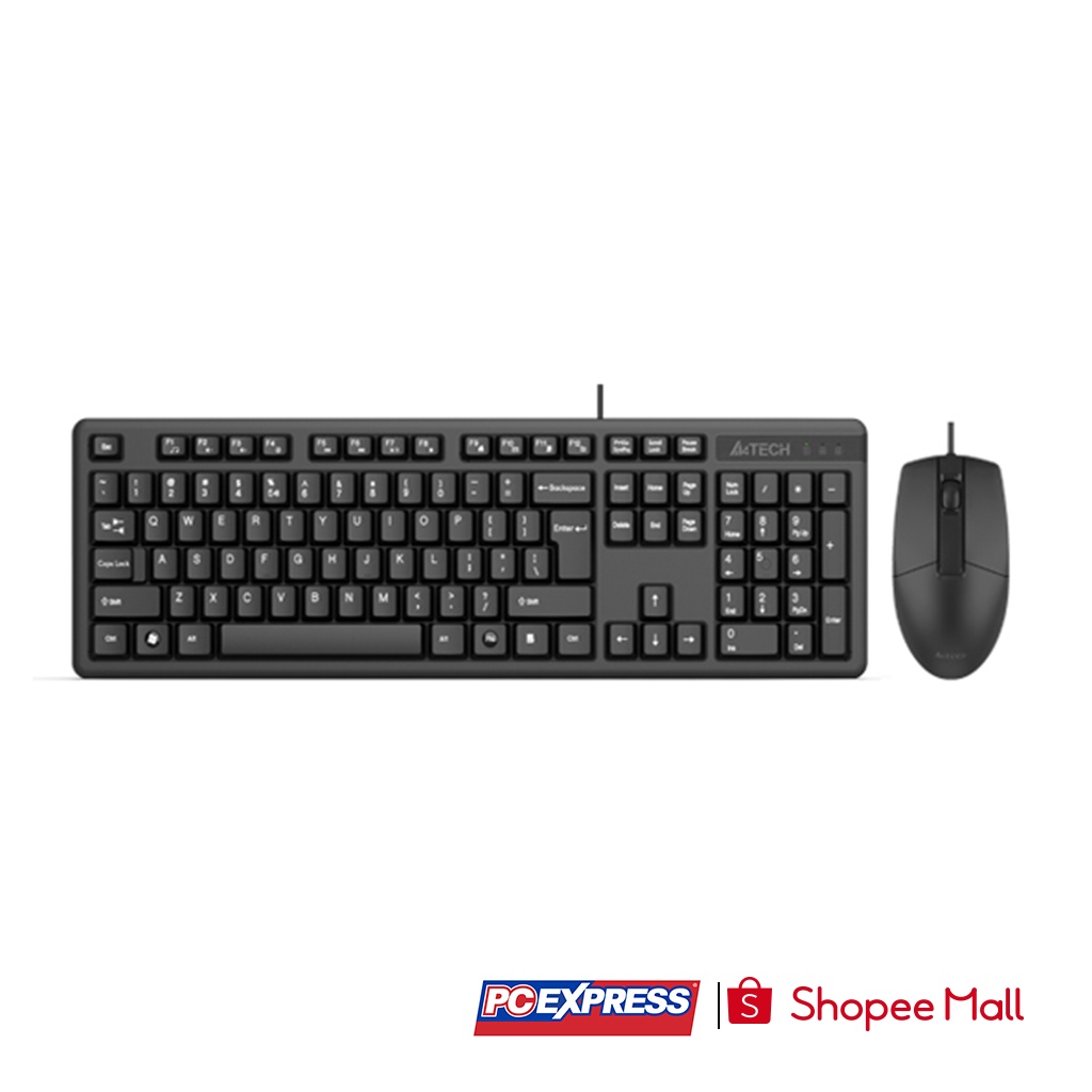 A4TECH KK-3330 USB KB+MOUSE (KK-33+OP-330S) KEYBOARD | Shopee Philippines