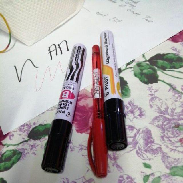 Pilot Permanent Broad Tip Marker Pentel Pen | Shopee Philippines