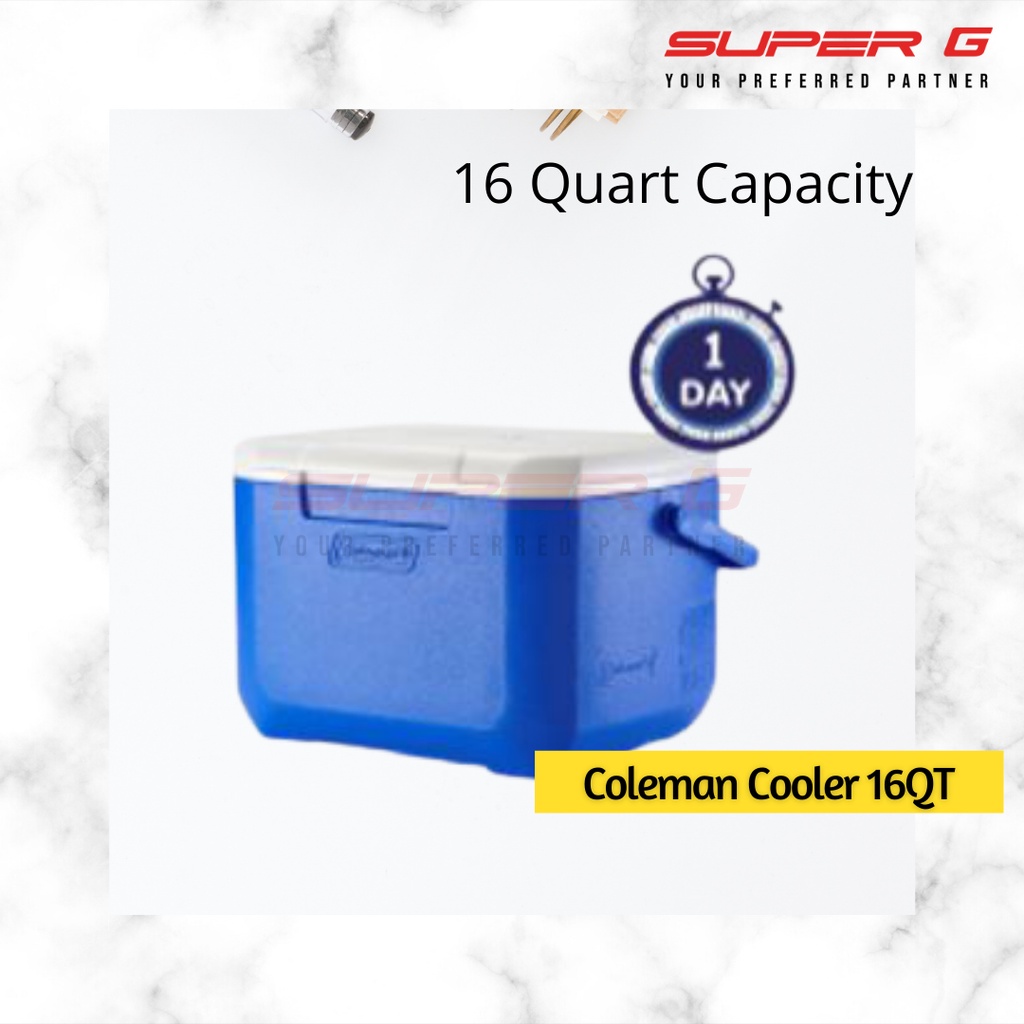 Coleman Cooler Box 16QT Blue Asia | Shopee Philippines