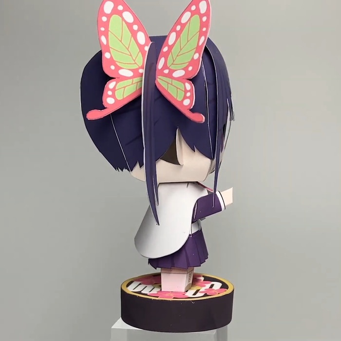 Chibi Kanao Shinobu Kocho Kimetsu No Yaiba Demon Slayer Papercraft ...