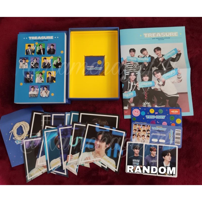 [FULL COD] ONHAND TREASURE TEUDAY KIT VIDEO TINGI | Shopee Philippines