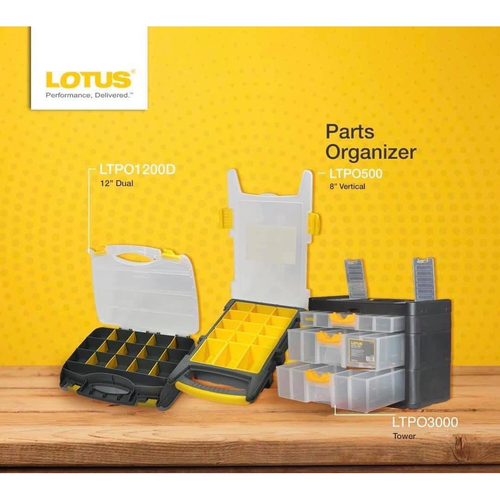 LOTUS Parts Toolbox Organizer Storage Tool Box LTTB | Shopee Philippines
