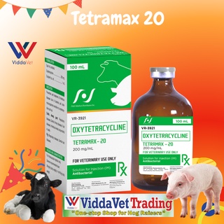 100 ml TETRAMAX-20 Solution 100ml for livestock cattle, sheep, goat and ...