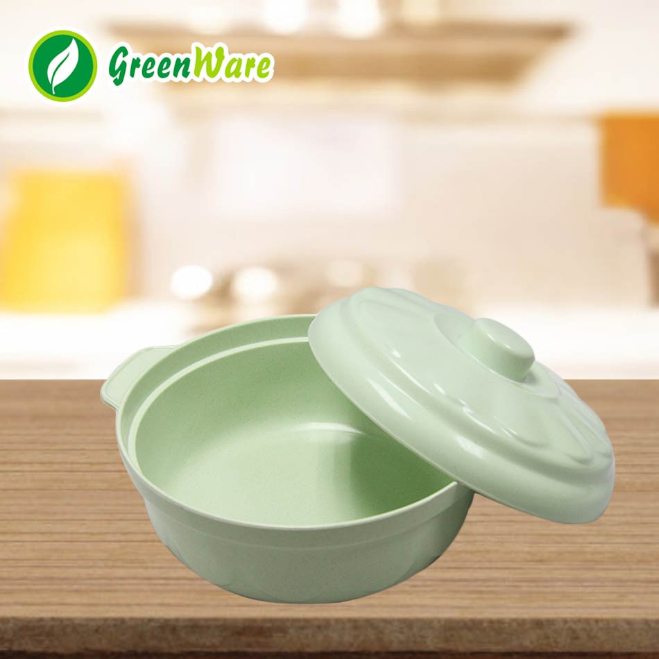 Greenware Rice & Ulam Bowl w/ Cover 9" C9001 | Shopee Philippines