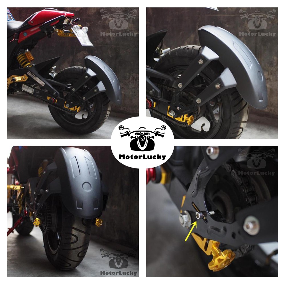 Motorcycle Universal Durable Mudguard/tire Hugger Adjustable Shopee ...
