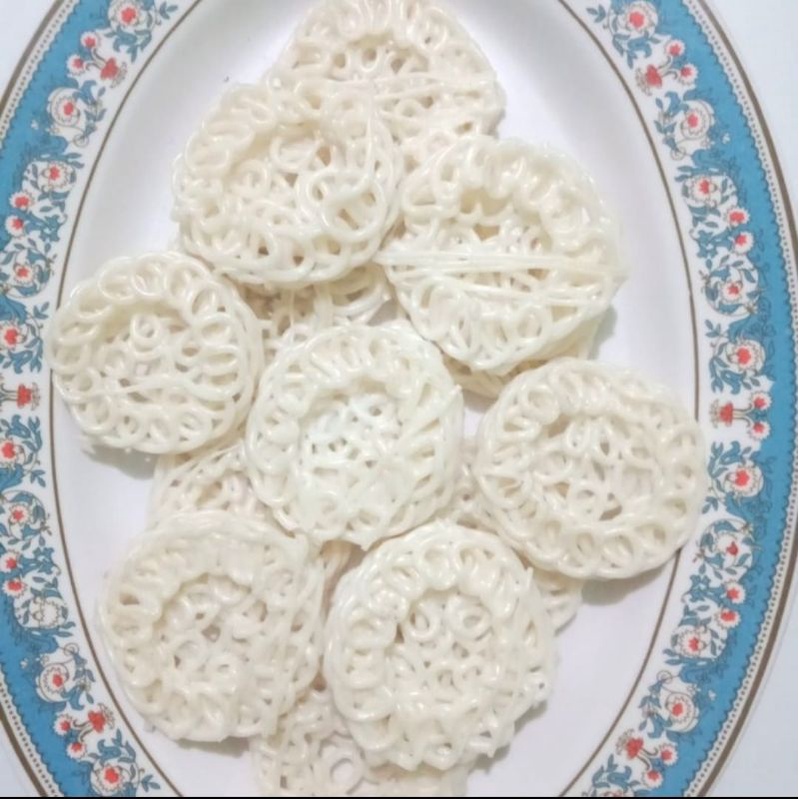 PUTIH MAWAR Raw Rose Crackers 500gr / Raw White Crackers / Raw Rose ...