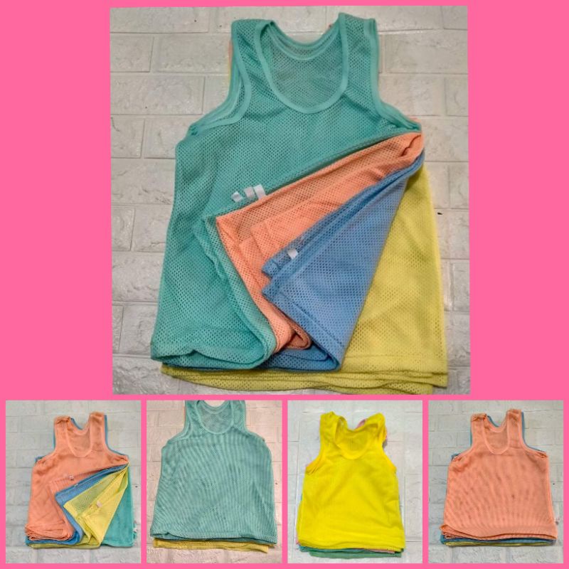 Air Cool Sando For kids colored & white(sold by 6pcs) | Shopee Philippines