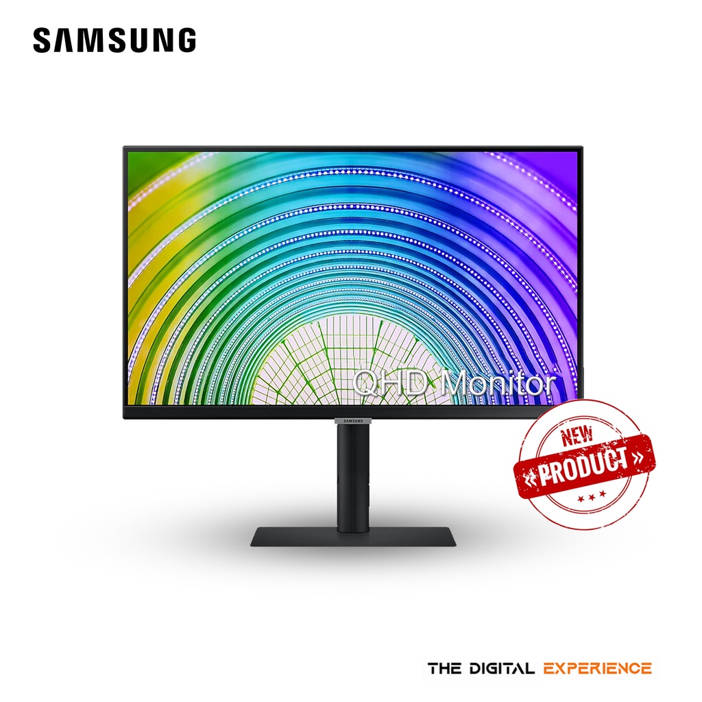 Samsung High Resolution Monitor (LS24A600NWEXXP) 24 inch/ Quad HD (QHD ...