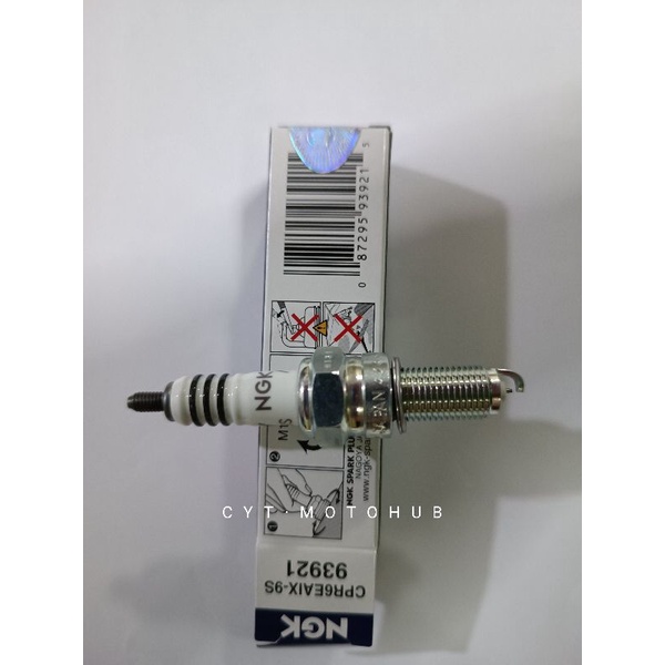 NGK Iridium Spark Plug CPR6EAIX-9S [RS 125 Carb - Wave 110 - Wave 125 ...