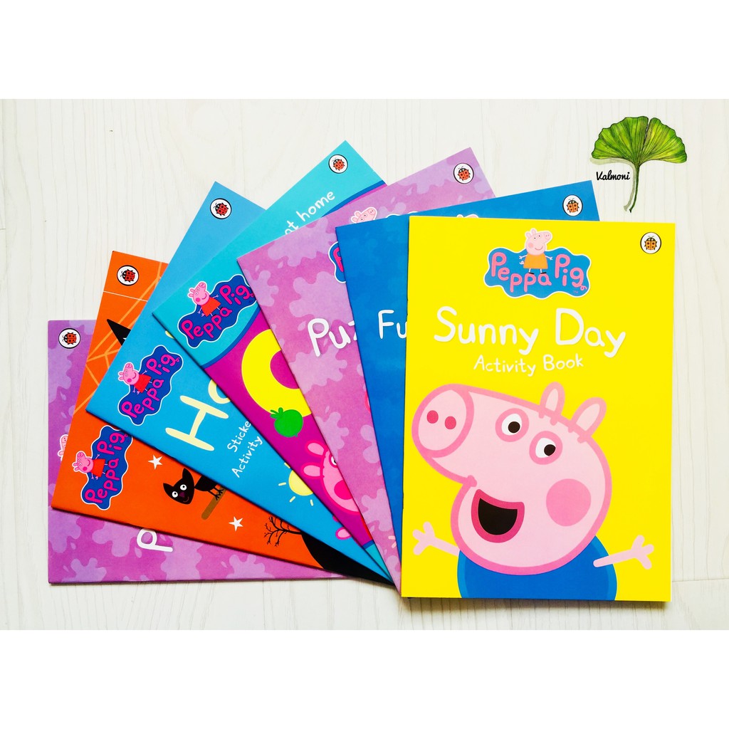 VMI#153 Peppa Pig Activity Books | Shopee Philippines