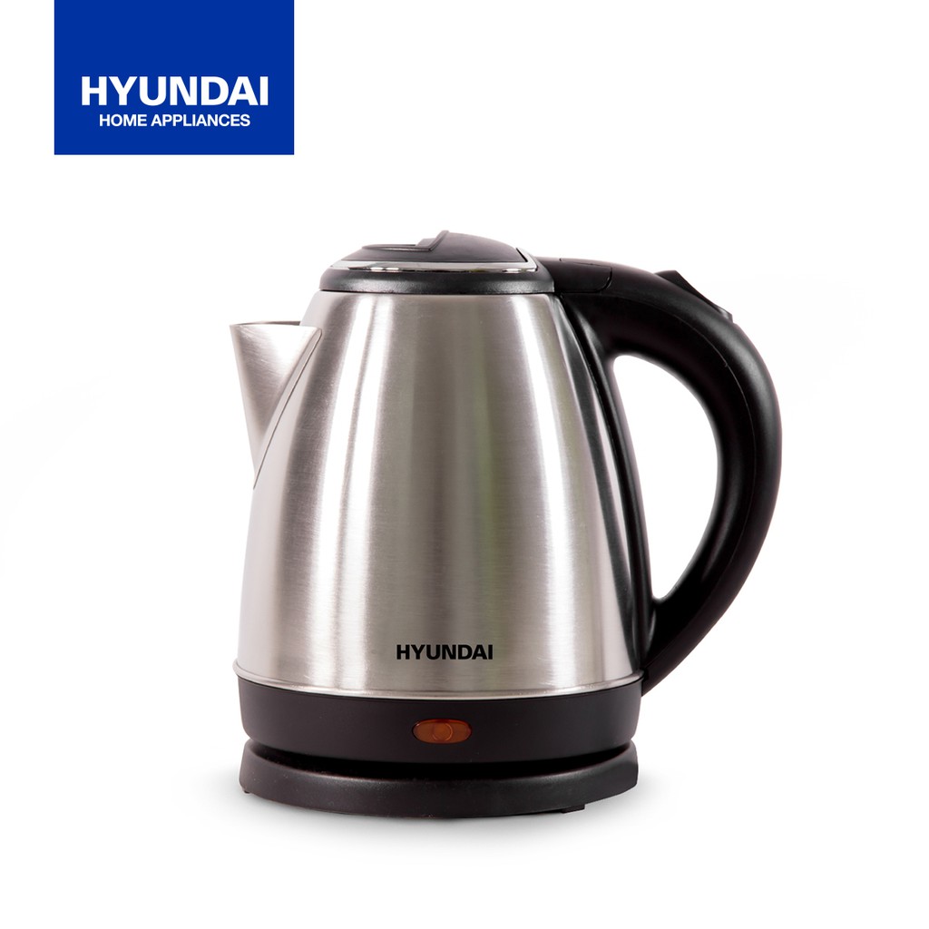 HYUNDAI Stainless Steel Body Electric Kettle 1.5L | Shopee Philippines