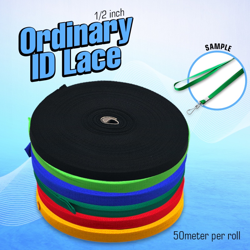 Ordinary ID Lace 1/2 Inch 50 Meters Roll | Shopee Philippines