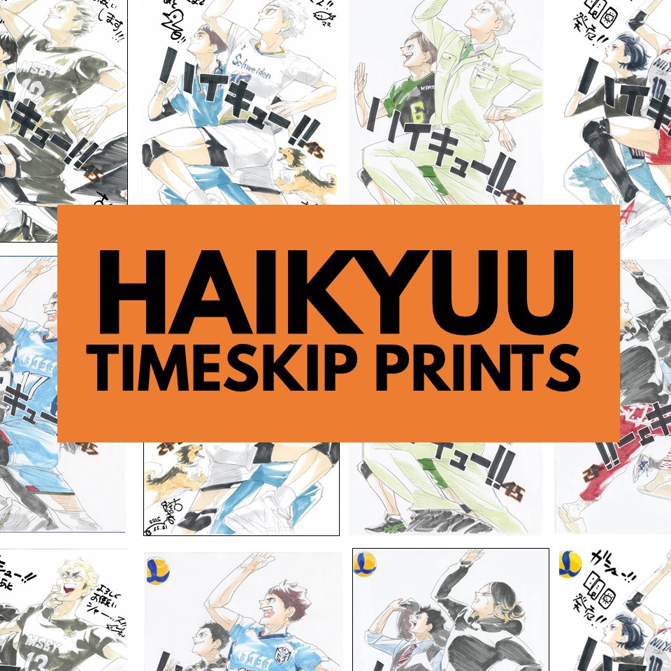 HAIKYUU Timeskip Mini Poster Prints | Shopee Philippines