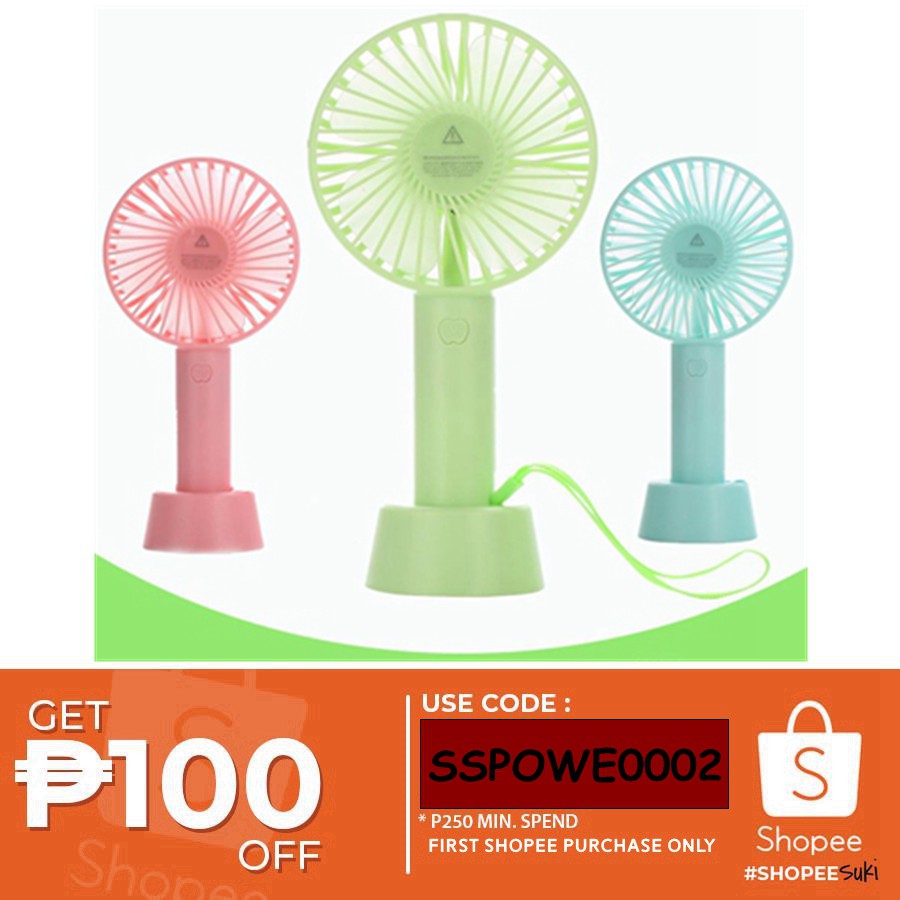 Portable USB Handheld Mini Fan | Shopee Philippines