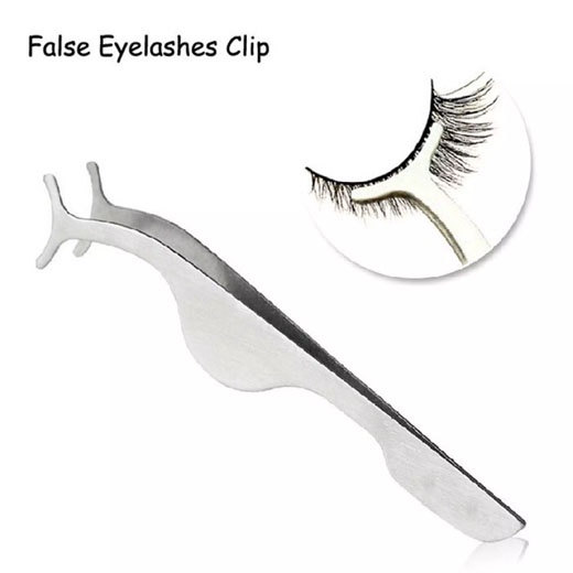 Stainless Steel Eyelashes Holder Clip Make Tool Kit - UniTop