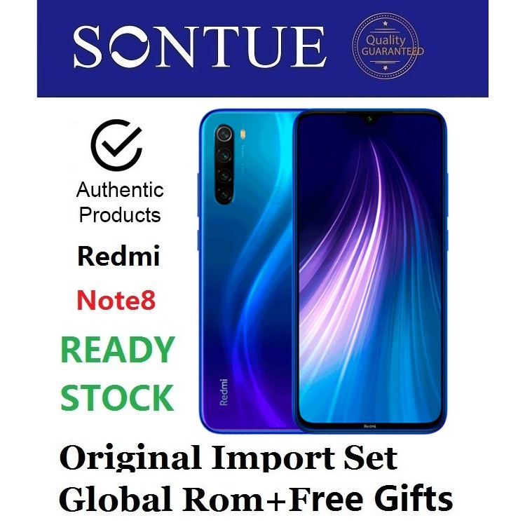 Xiaomi Redmi Note8 Smartphone (Original Brand New Sealed) | Shopee ...