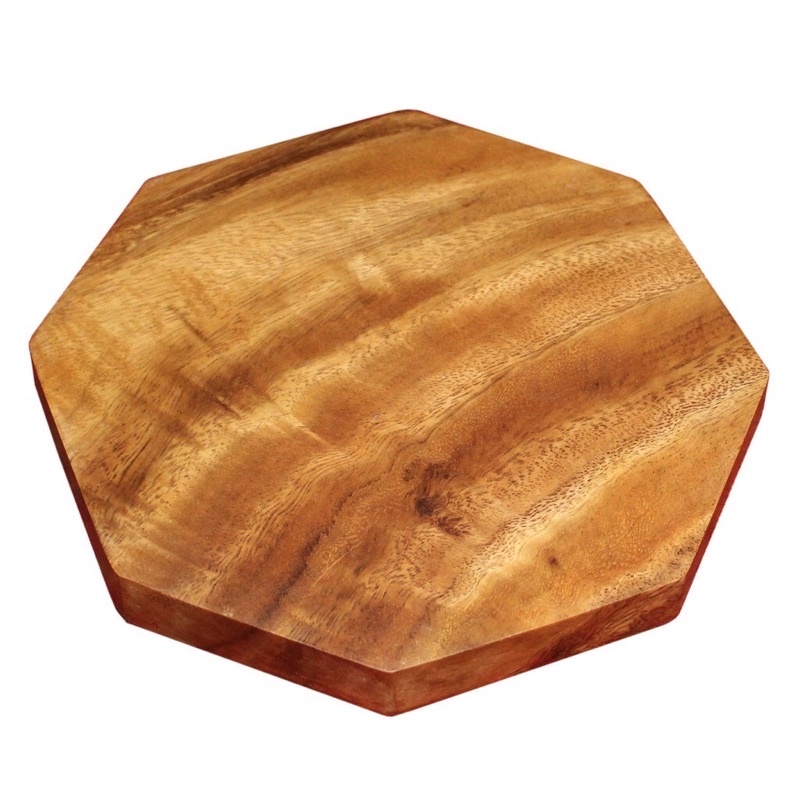 GJR Store Octagonal Wooden Chopping Board Cutting Board 1x9x9 inches ...