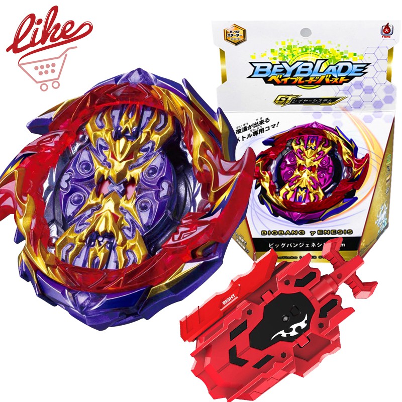 FLAME B-157 Booster Big Bang Genesis Beyblade Burst Set, Gyro with LR ...