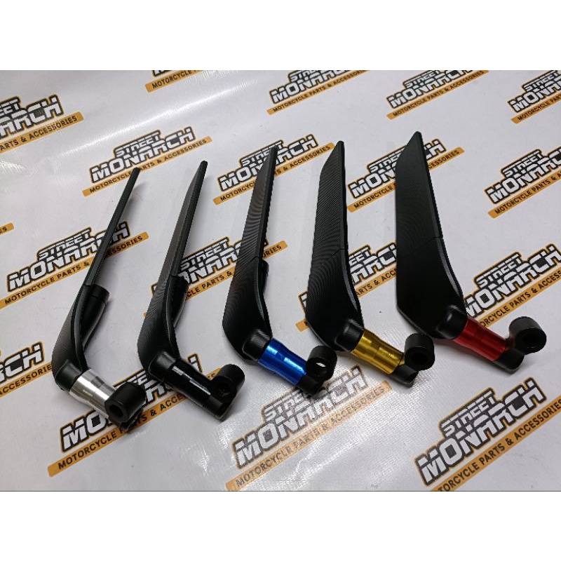 STEALTH FULL CNC ALLOY SIDE MIRROR (1 pair) FOR SNIPER/RAIDER/WAVE/MIO ...