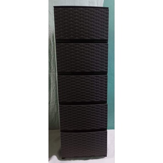 Megabox Rattan Drawer ( 4 layers / 5 layers ) | Shopee Philippines