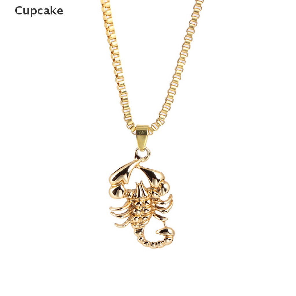 [CKE] Fashion Hip Hop Men Scorpio Long Chain Sweater Necklace Punk Rock ...