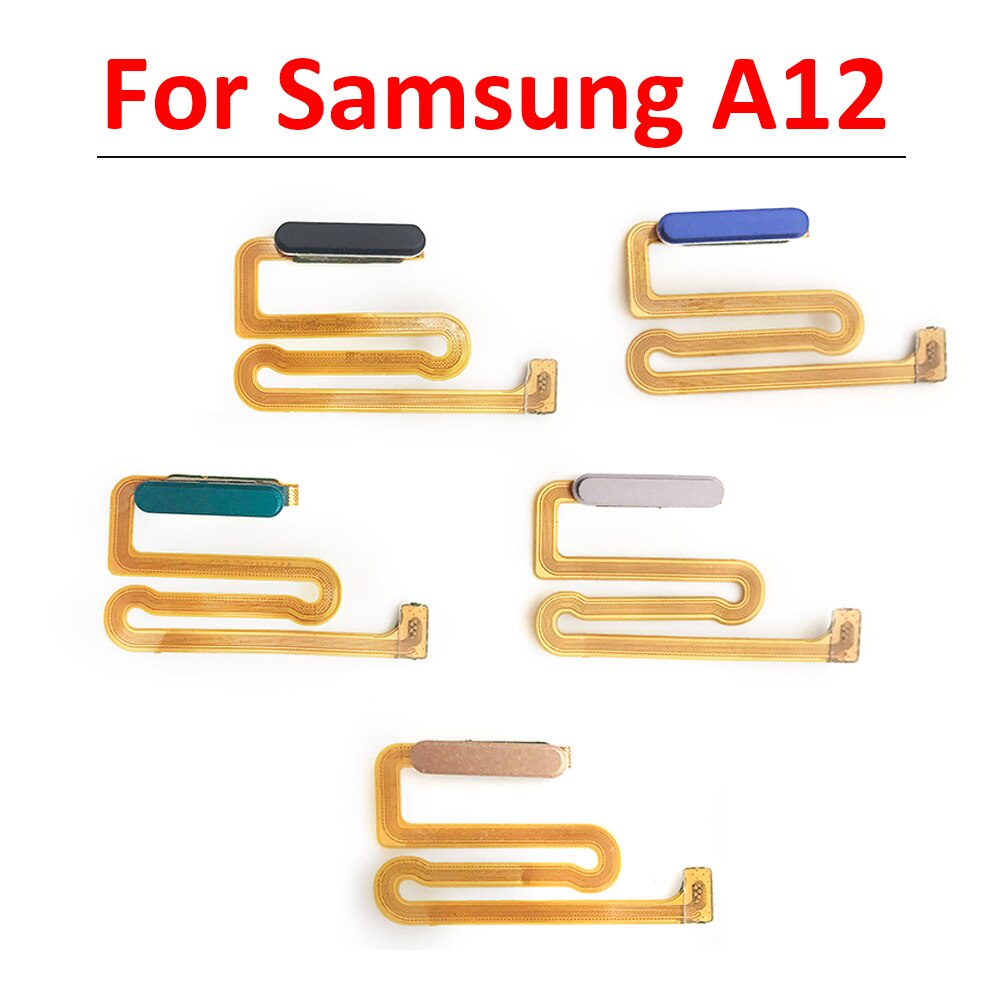 -WY Parts-Home Button Return Key For Samsung Galaxy A12 A125 A125F ...