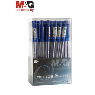 M&G Office G Gel Pen GP99 0.5mm AGP13271 (50Pcs) | Shopee Philippines