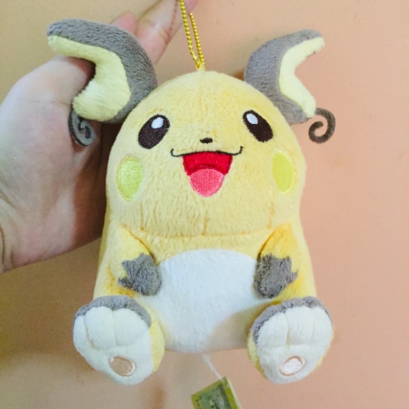 Pokemon Raichu small plush with tag | Shopee Philippines
