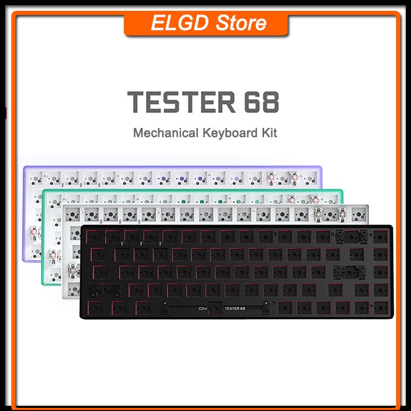 CIY Tester68 GK68 65% Layout 2.4G/Bluetooth Wireless Mechanical ...