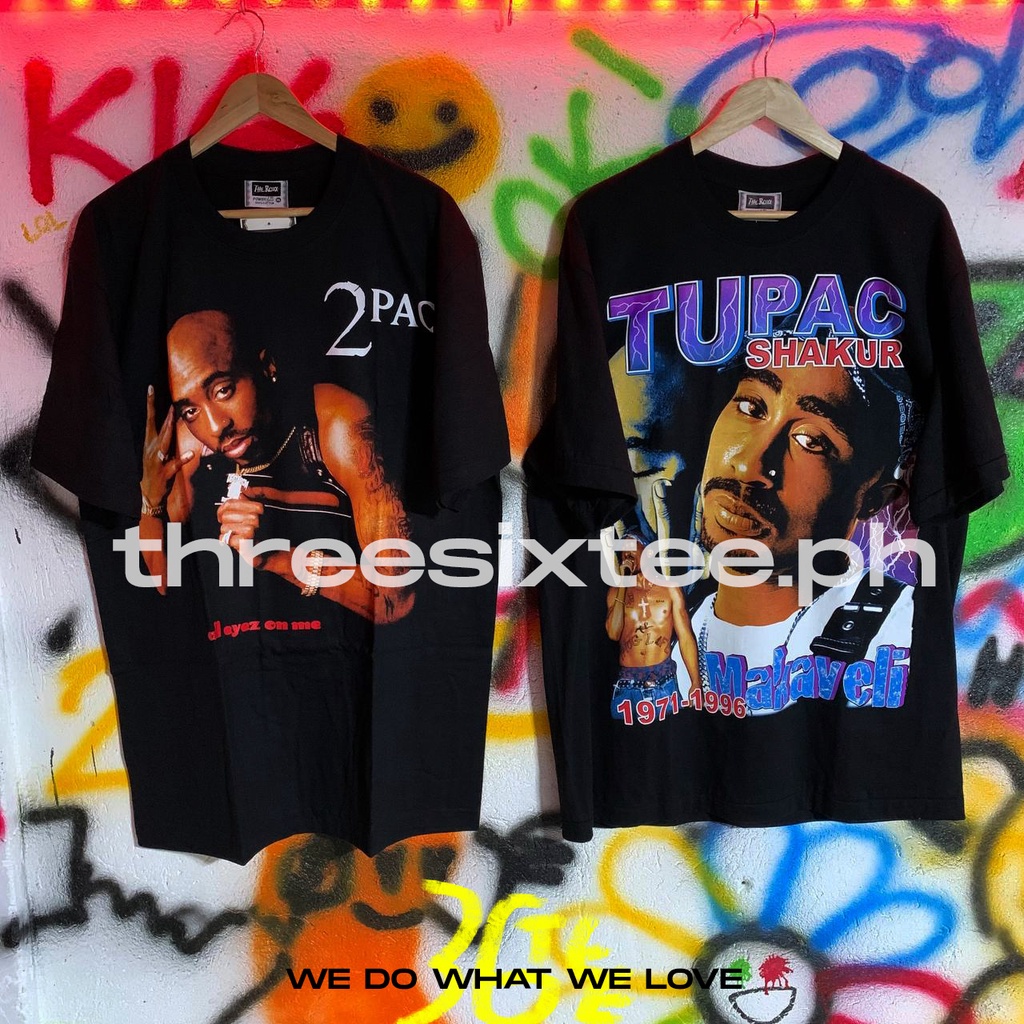 ON HAND - THE ROXX TAG 2PAC DESIGN Bootleg / Graphic Tee's threesixtee ...