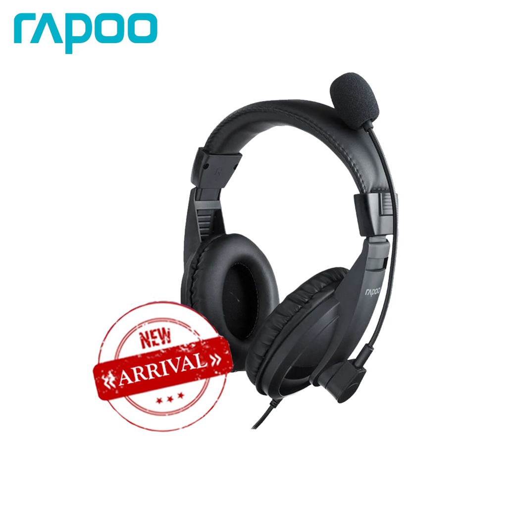 Rapoo H150 Wired USB Headset / Noise Reduction / 360 degrees adjustable ...