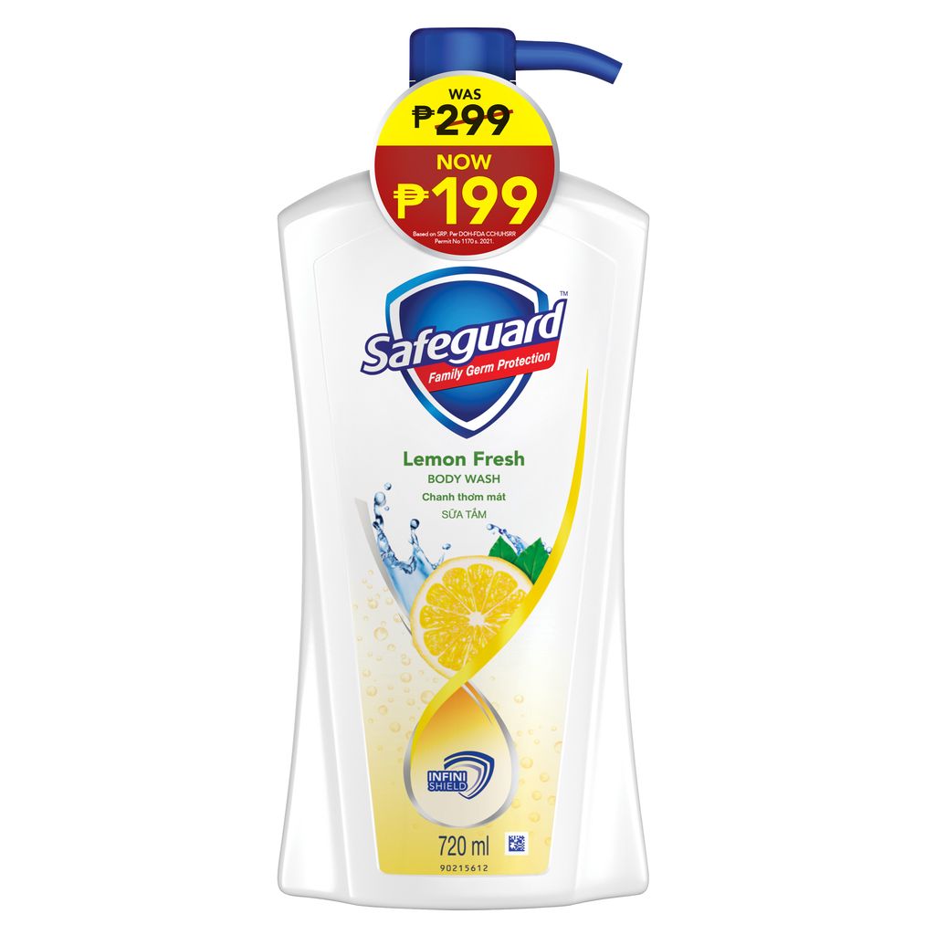 Safeguard Bodywash Lemon 720ml Shopee Philippines