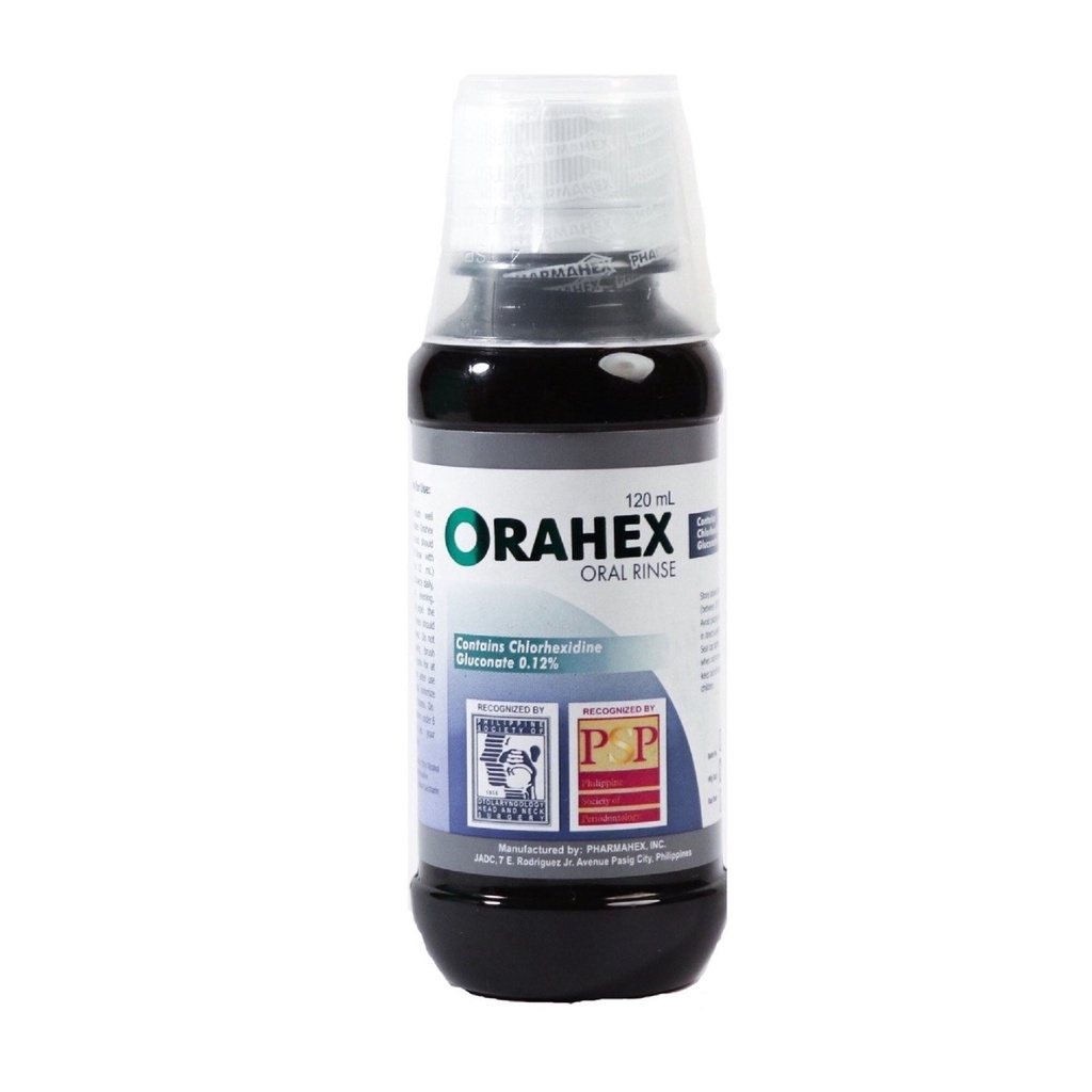 ORAHEX Oral Rinse 120ml | Shopee Philippines