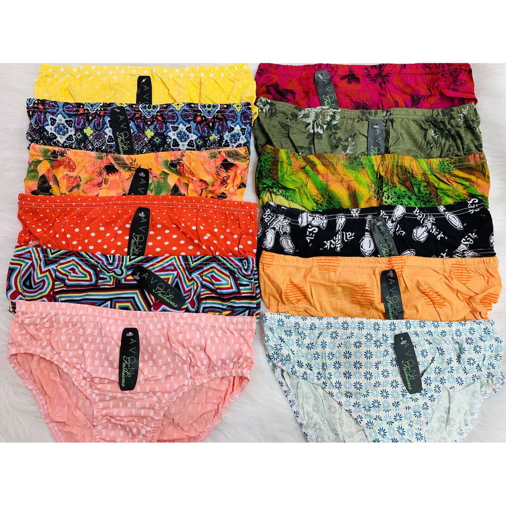 COD 12pcs Avon Underwear Ladies Panty 12Pcs Shopee Philippines