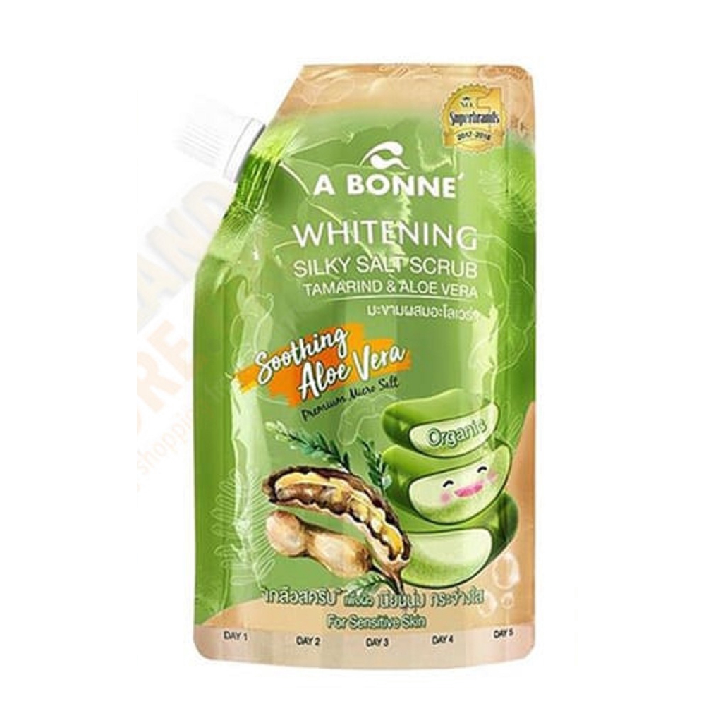 Abonne Whitening Silky Salt Scrub 350G - Tamarind & Aloe Vera ( A099 ...