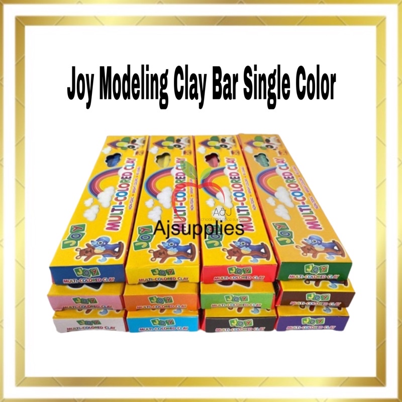 Joy Modeling Clay Bar Single Color | Shopee Philippines