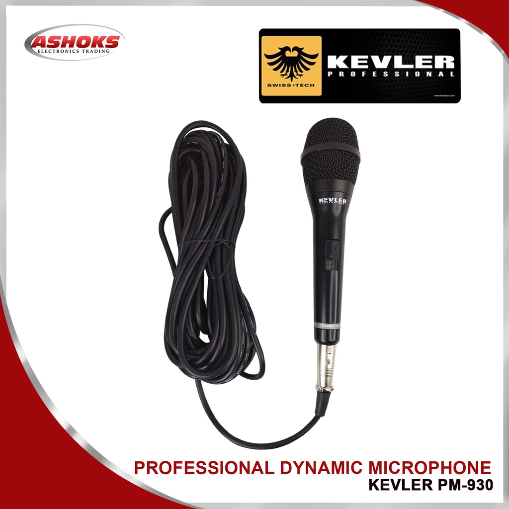 Kevler PM 930 Microphone / Professional Dynamic Microphone / Original ...