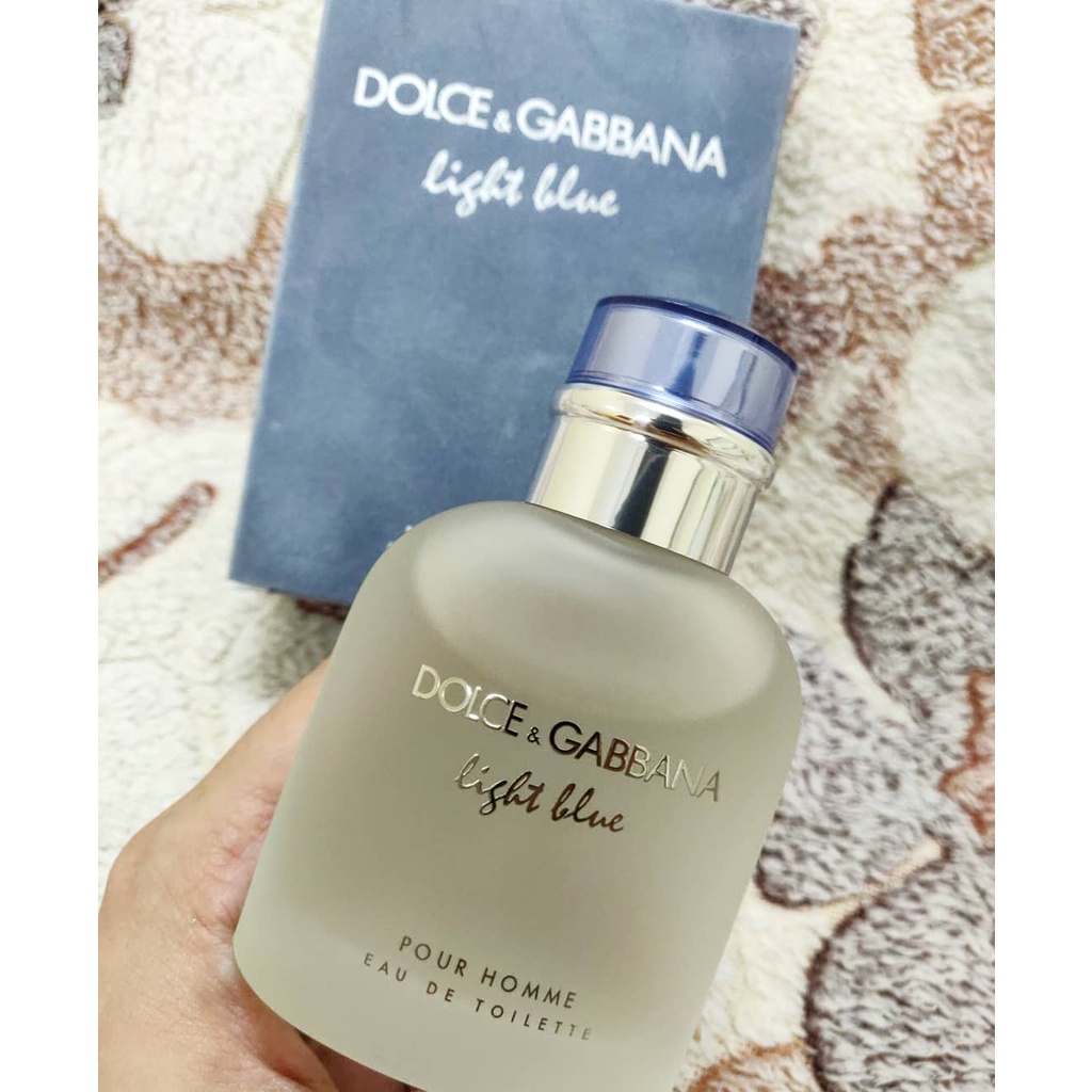 D & G Light Blue Pour Homme 125ML | Shopee Philippines