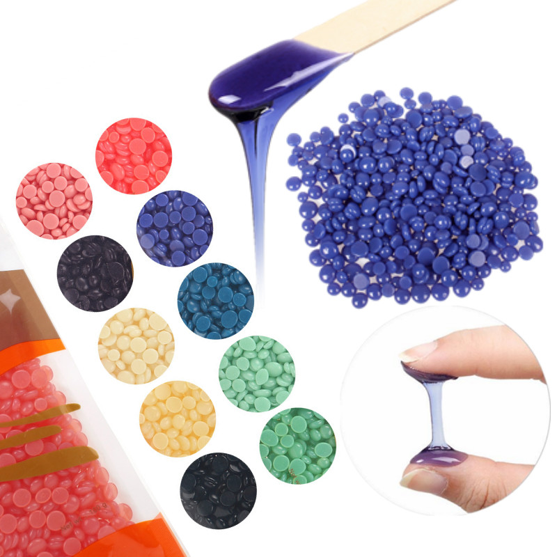 Professional 50/100g hard wax beans Bead Pellet Waxing Painless ...