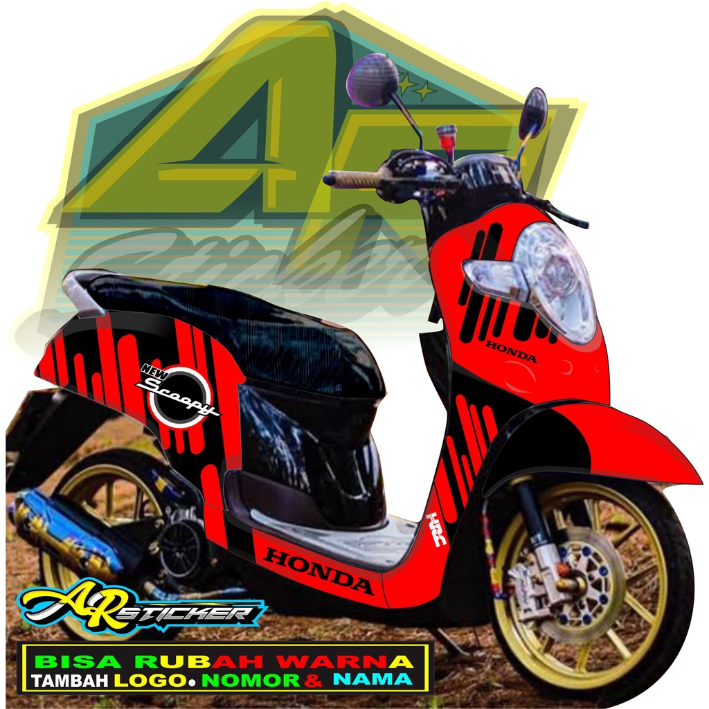 Decal Scoopy Sticker Scoopy Full Body Full Body Block Decal Scopy Decal ...