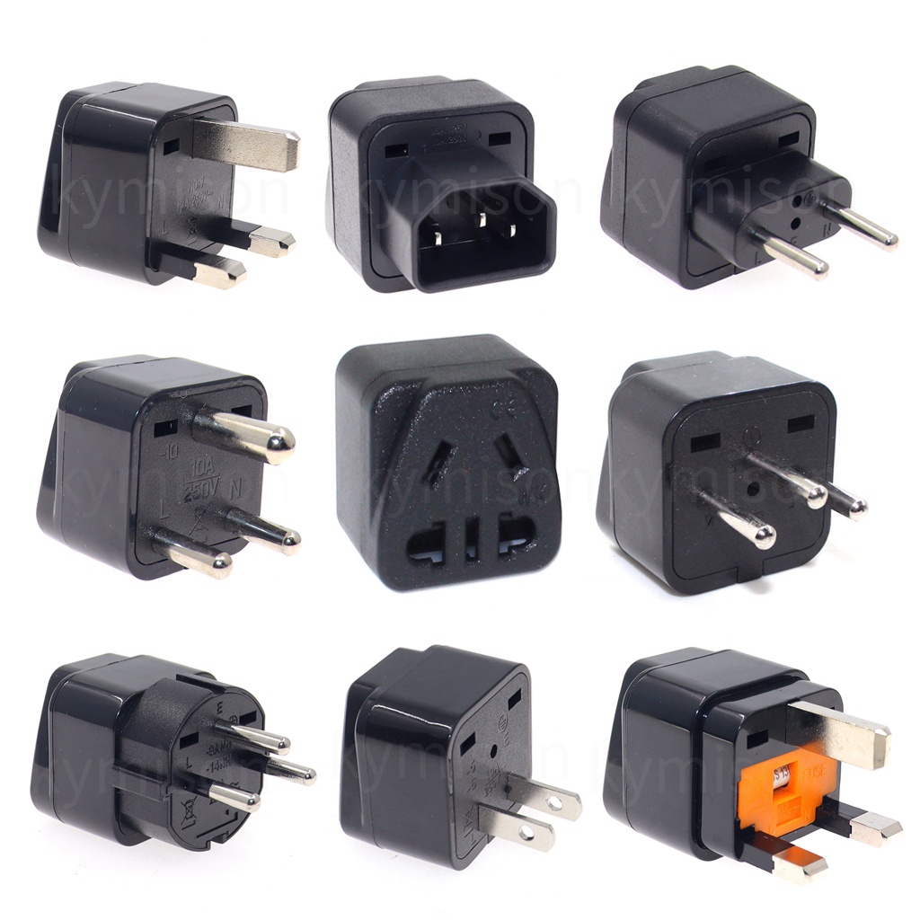 Universal CE US/AU/China 2pin 3pin Socket To European South Africa ...